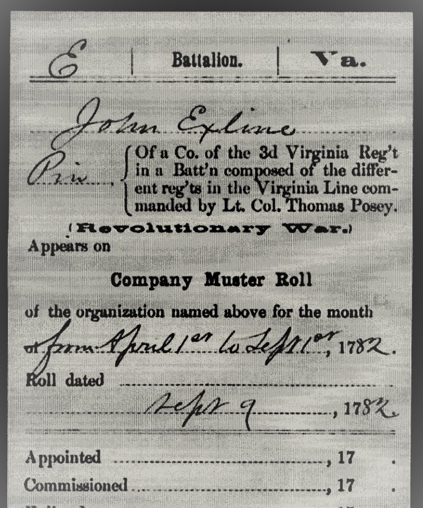 History Mystery: John Axline’s Revolutionary War Service – Lovettsville ...